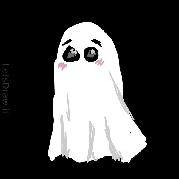 How to draw ghost / dgg7diwsi.png / LetsDrawIt
