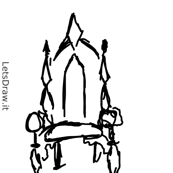 How to draw throne / dgkwx1atp.png / LetsDrawIt