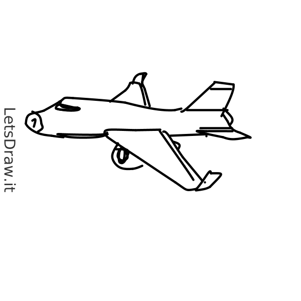 How to draw aircraft / dgtifkorr.png / LetsDrawIt