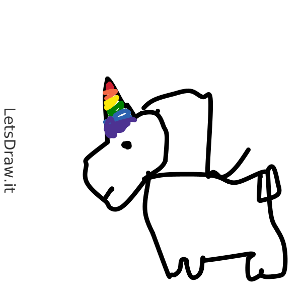 How to draw unicorn / dgybrehqo.png / LetsDrawIt