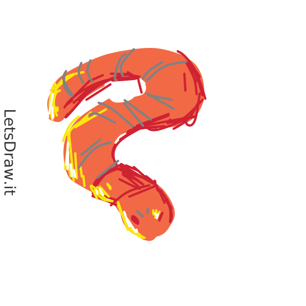 How to draw worm / di3sn8czn.png / LetsDrawIt