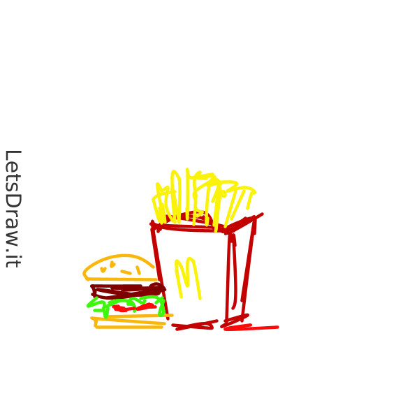 How to draw McDonalds / dmjyjyj3q.png / LetsDrawIt