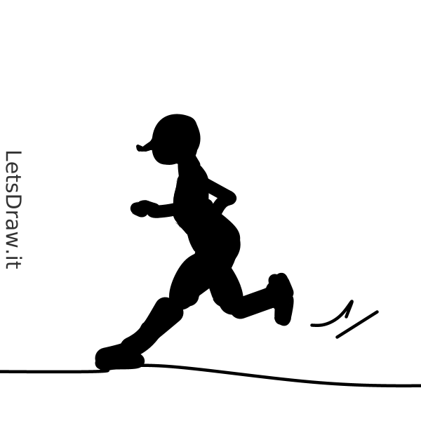 How to draw run / dpe1gj5wh.png / LetsDrawIt