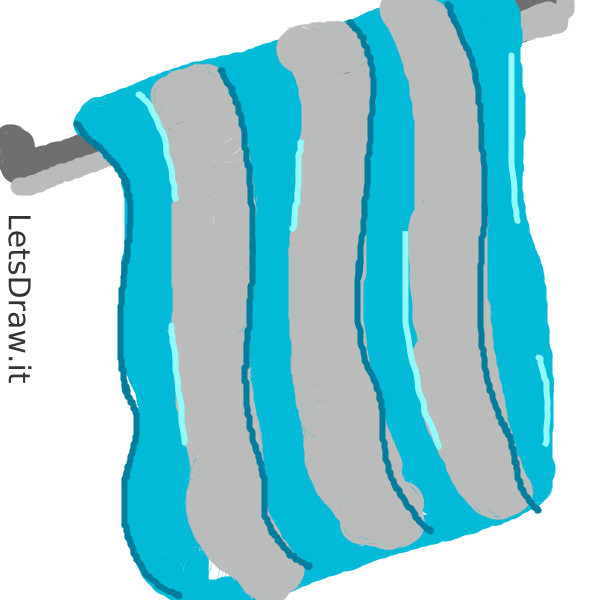 How to draw towel / dr9moxgr4.png / LetsDrawIt