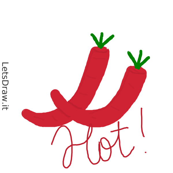 How to draw spicy / LetsDrawIt