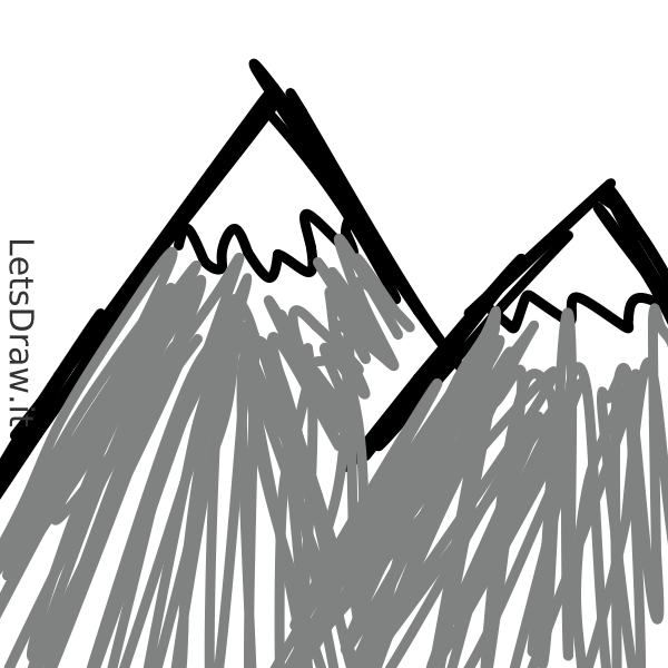 How to draw mountains / dux6n5ktf.png / LetsDrawIt