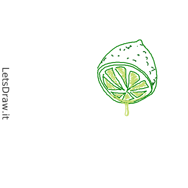 How to draw Lime / duz4kbwe9.png / LetsDrawIt
