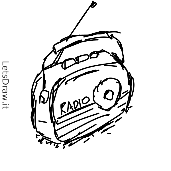 How to draw radio / dw1ndf1c6.png / LetsDrawIt
