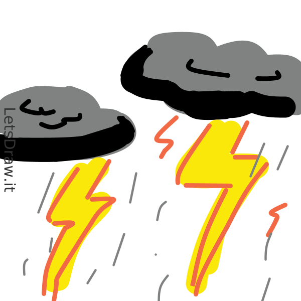 How to draw thunder / dw4q37hz.png / LetsDrawIt