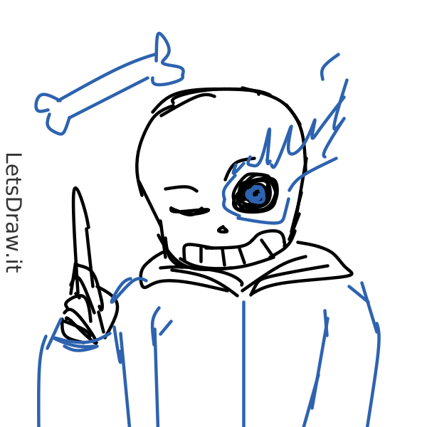 How to draw bone / dzkhdnpe3.png / LetsDrawIt