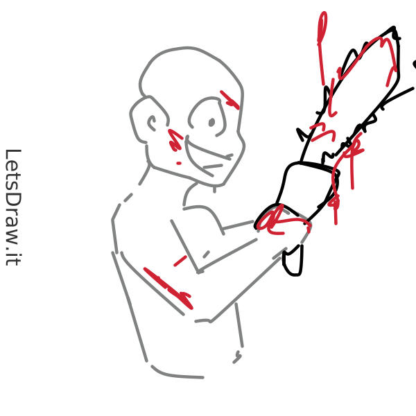 How to draw killer / e1udzqm3.png / LetsDrawIt