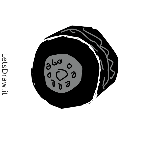How to draw tire / e5tgtdnd.png / LetsDrawIt