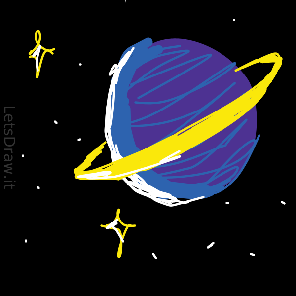 How to draw planet / e5xeby76k.png / LetsDrawIt