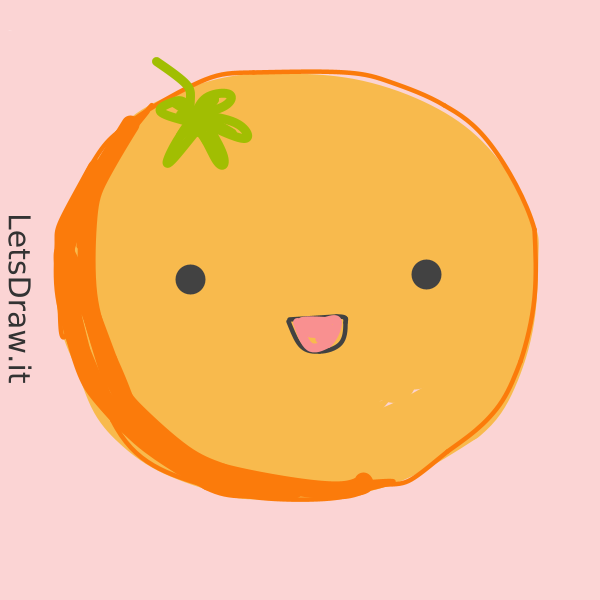 How to draw orange / e61up91ye.png / LetsDrawIt