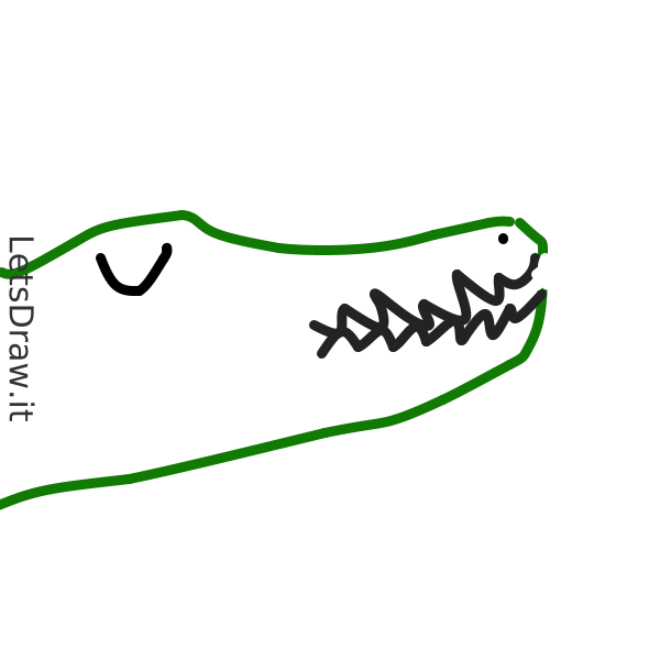 How to draw alligator / e6xnm6m3b.png / LetsDrawIt