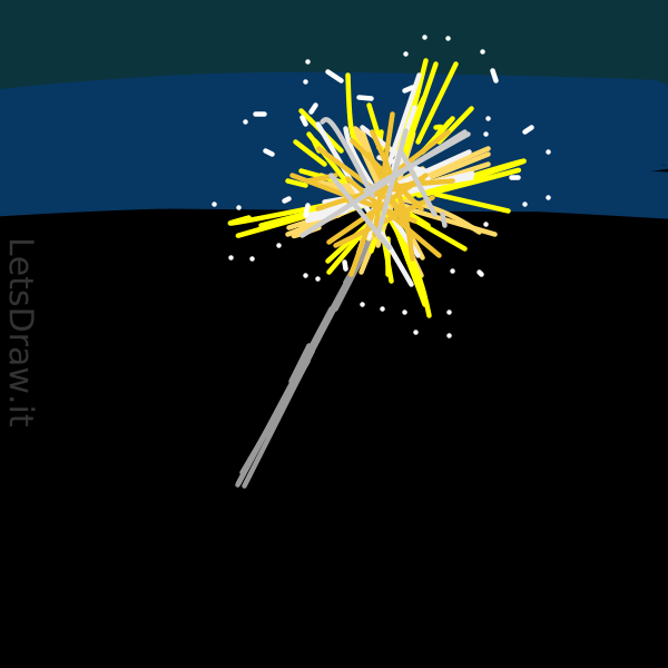 How to draw sparkler / e97d8sj6h.png / LetsDrawIt