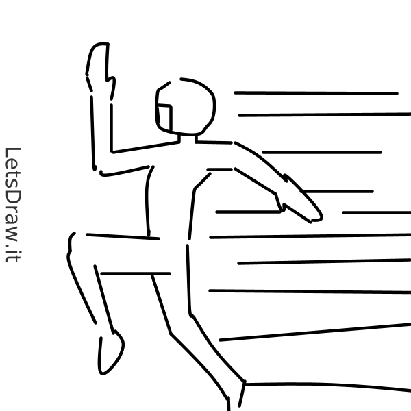 How to draw running / eagqg6map.png / LetsDrawIt