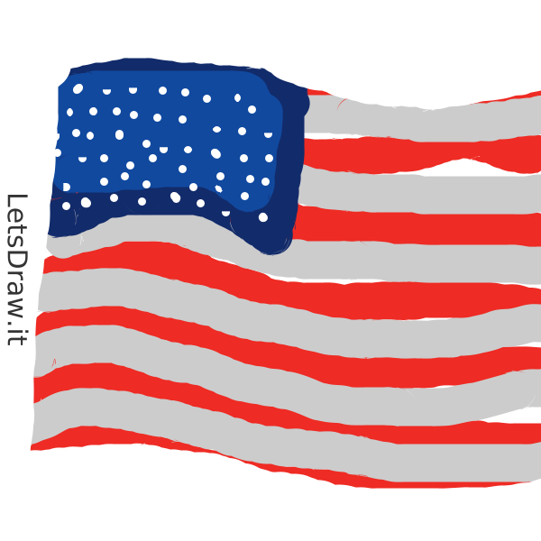 How to draw america / eakwoteeb.png / LetsDrawIt