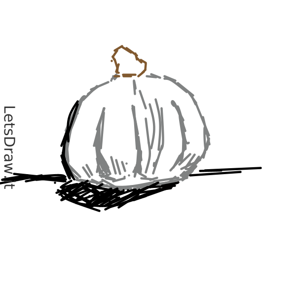 How to draw garlic / ebdgrxk3c.png / LetsDrawIt
