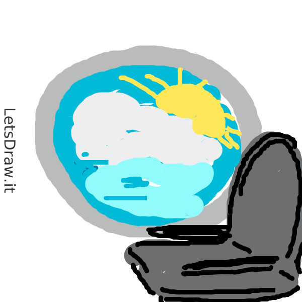 How to draw view from an airplane window / ebeett5zz.png / LetsDrawIt