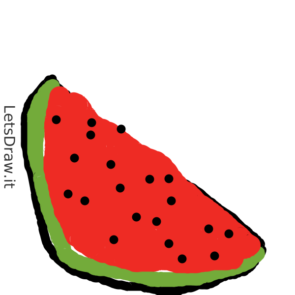 How to draw watermelon / eddeqp3jz.png / LetsDrawIt