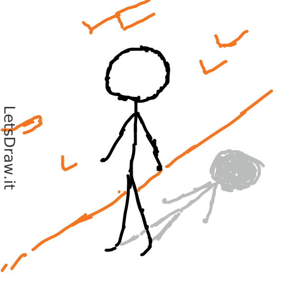 How to draw Stick man / eiqiqjr7u.png / LetsDrawIt
