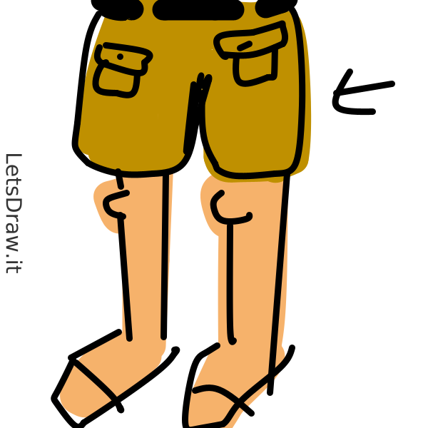 How to draw shorts / ejc38k4tb.png / LetsDrawIt