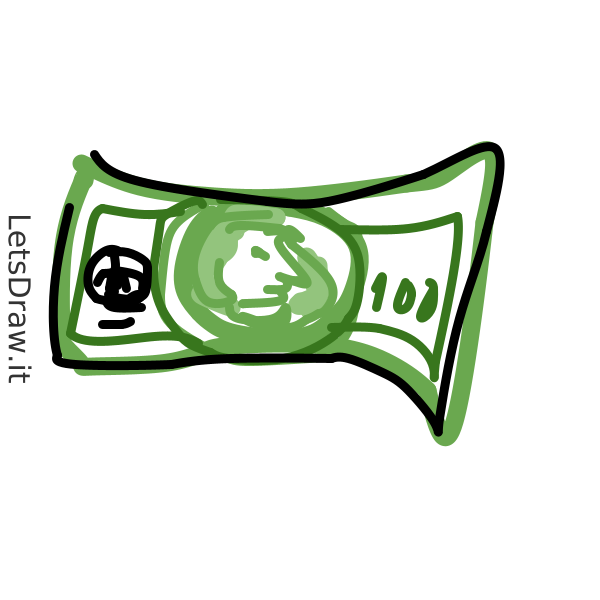 How to draw dollar / en3x8q8ar.png / LetsDrawIt