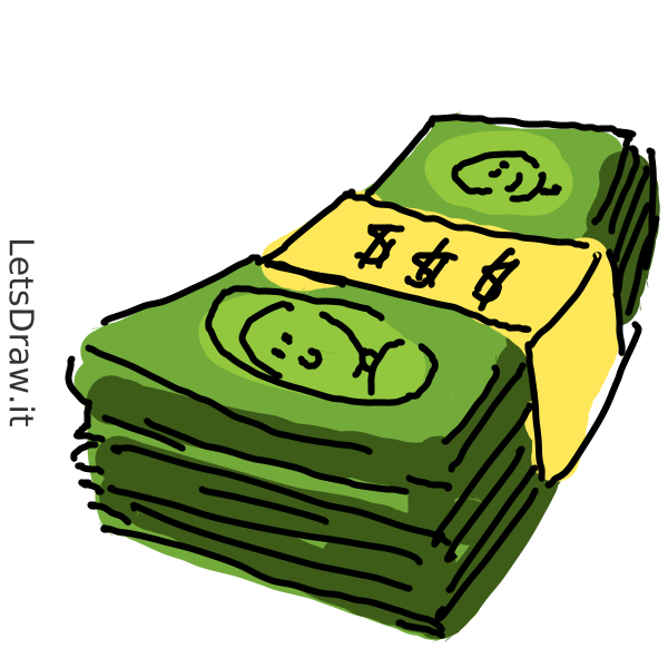 How to draw money / eorwxtym8.png / LetsDrawIt