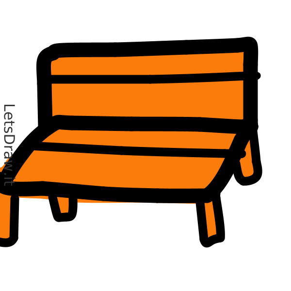 How to draw bench / epg7p1uos.png / LetsDrawIt