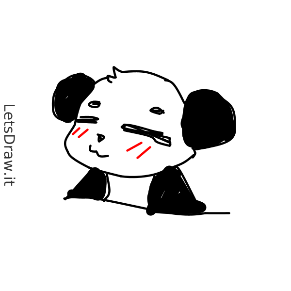 How to draw panda / epn6b7iti.png / LetsDrawIt