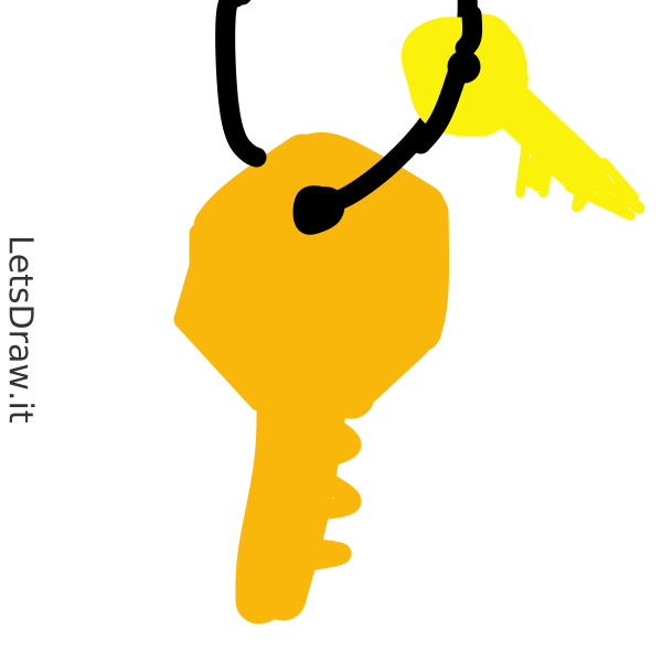 How to draw keys / er8uknnui.png / LetsDrawIt