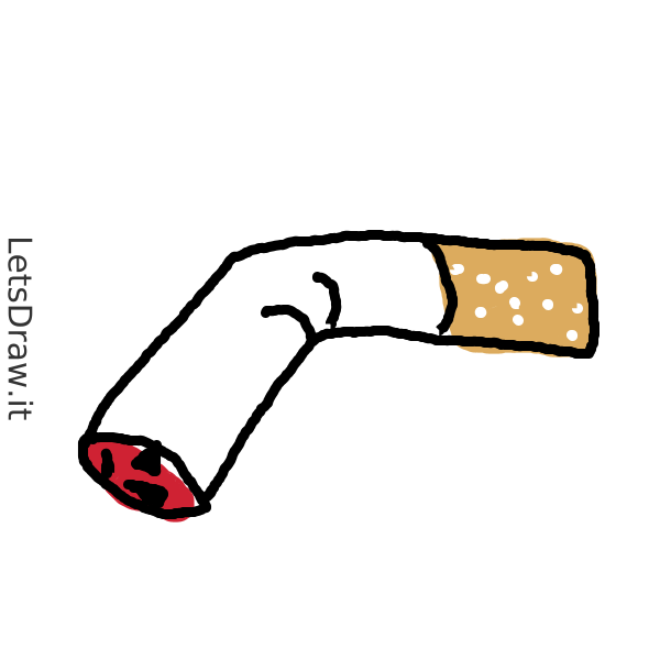 How to draw cigarette / f3xkgf5ox.png / LetsDrawIt