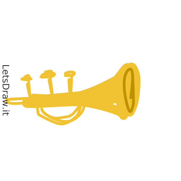 How to draw trumpet / f59kf4q5h.png / LetsDrawIt