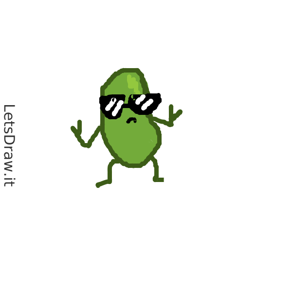 How to draw green beans / f6dtx3uyf.png / LetsDrawIt