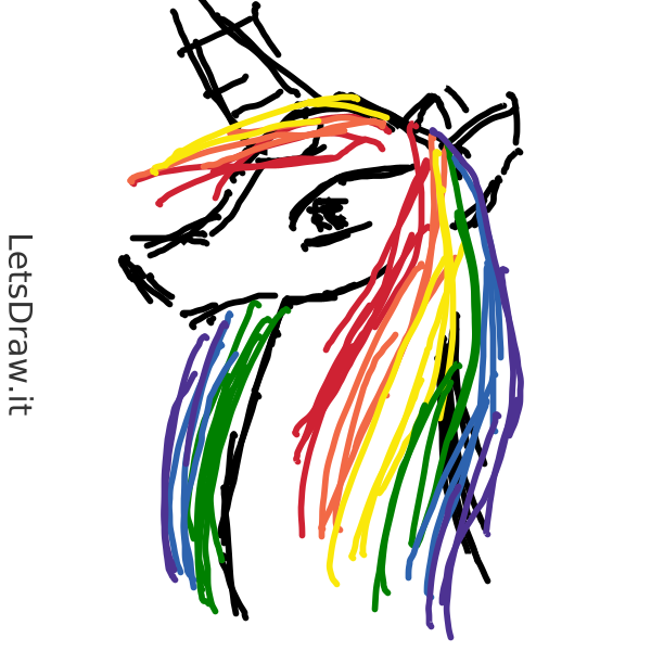 How to draw unicorn / f6wqnfqp9.png / LetsDrawIt