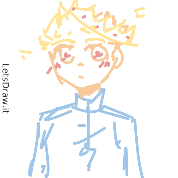How to draw prince / f7cug7ncc.png / LetsDrawIt