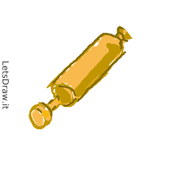How to draw rolling pin / f7qbtajg1.png / LetsDrawIt