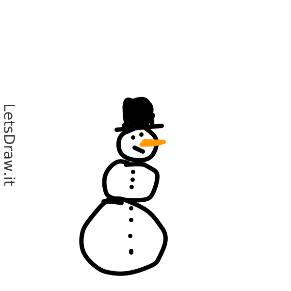How to draw snowman / fa5pgwfuy.png / LetsDrawIt