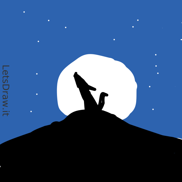 How to draw wolf / faf5fyyx6.png / LetsDrawIt