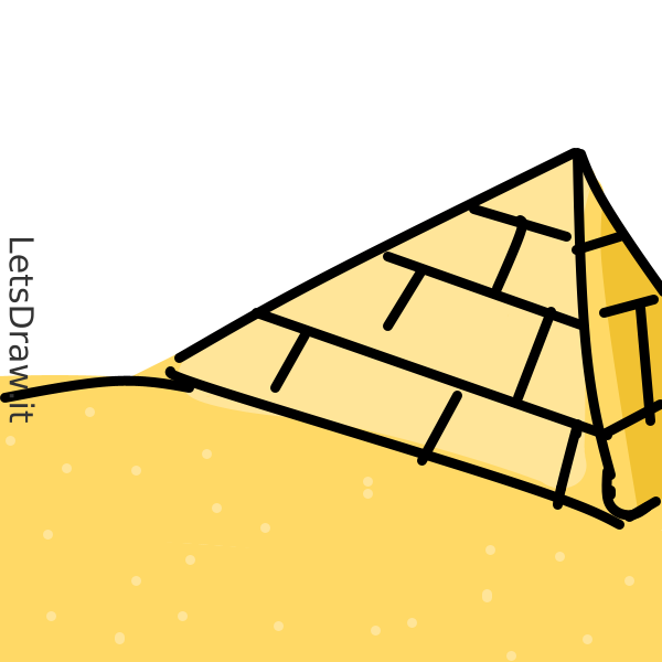 How to draw pyramid / fafpgnkax.png / LetsDrawIt