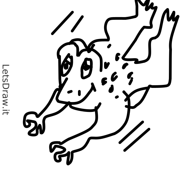 How to draw jump / Learn to draw from other LetsdrawIt players