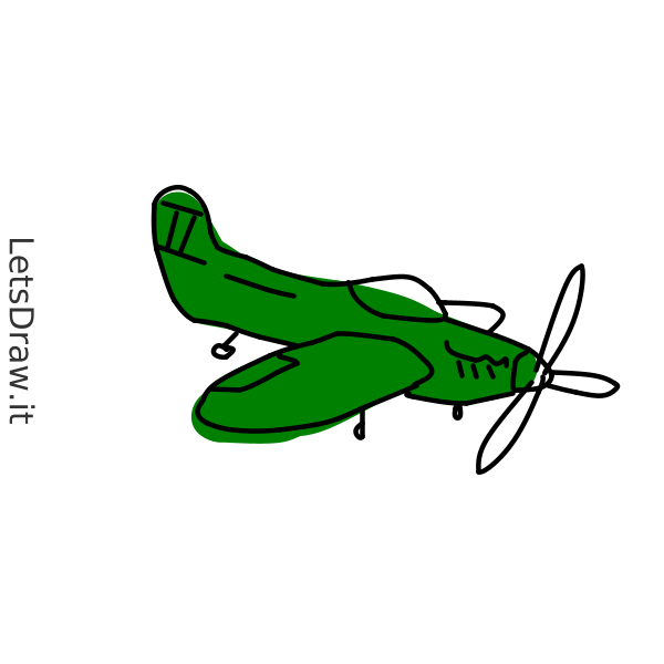 How to draw aircraft / fauq8akr.png / LetsDrawIt