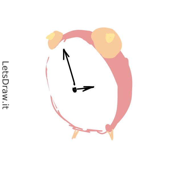 How to draw alarm clock / fb5kgwe59.png / LetsDrawIt