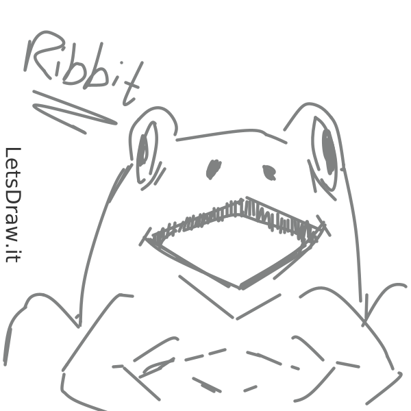 How to draw frog / fbxpneur6.png / LetsDrawIt