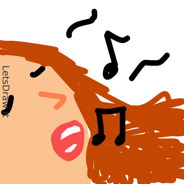 How to draw singing / fc9fjs5tt.png / LetsDrawIt
