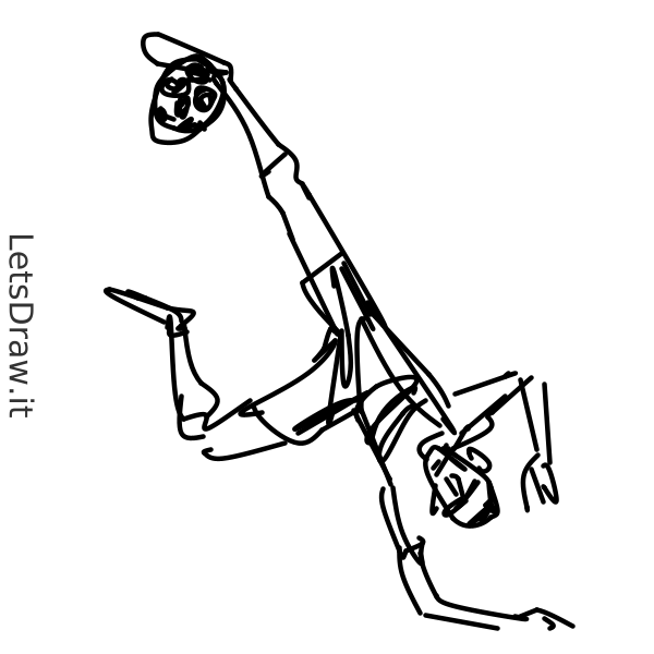 How to draw kick / fdwechwg8.png / LetsDrawIt