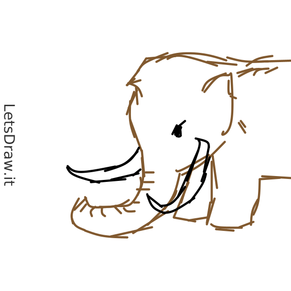 How to draw tusks / fgjir1pnw.png / LetsDrawIt
