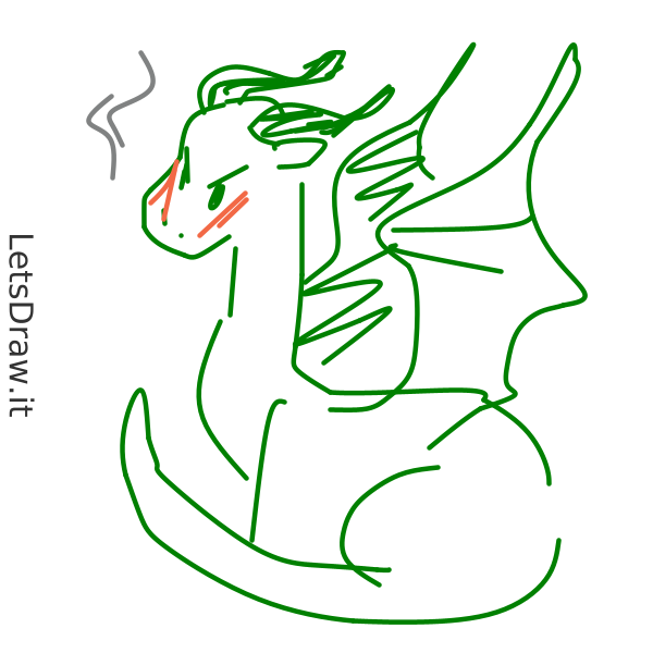 How to draw dragon / fi6hzx8j.png / LetsDrawIt