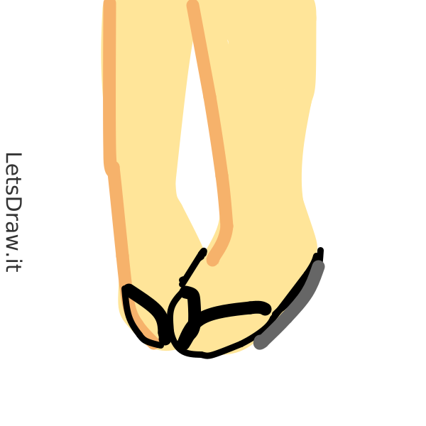 How to draw flip-flops / fid7f8nea.png / LetsDrawIt